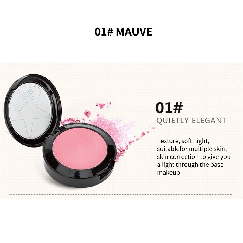 Lameila Face Mineral Pigment Blush On Powder Makeup#123 | Lazada PH