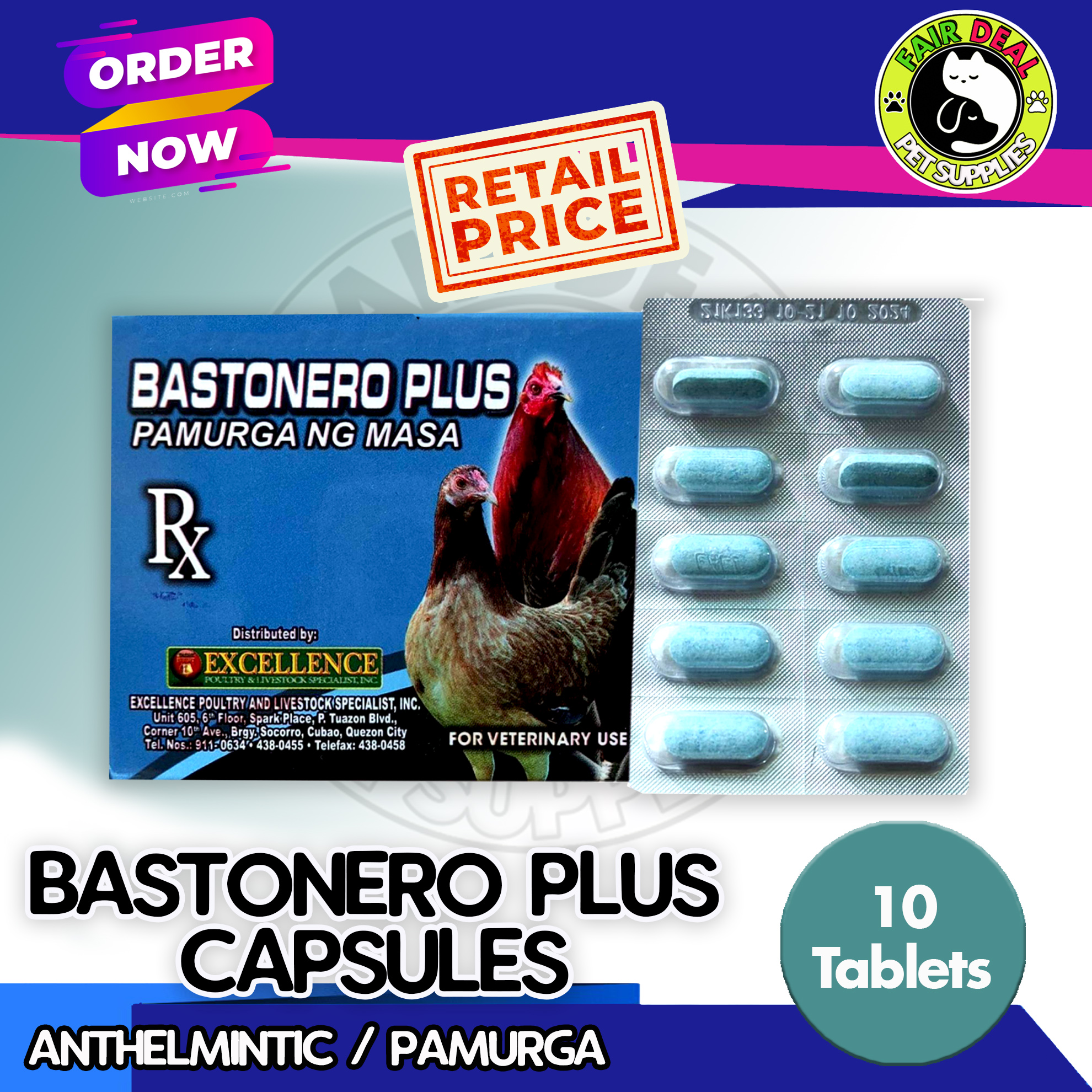Bastonero Plus10 capsules per Banig | Lazada PH
