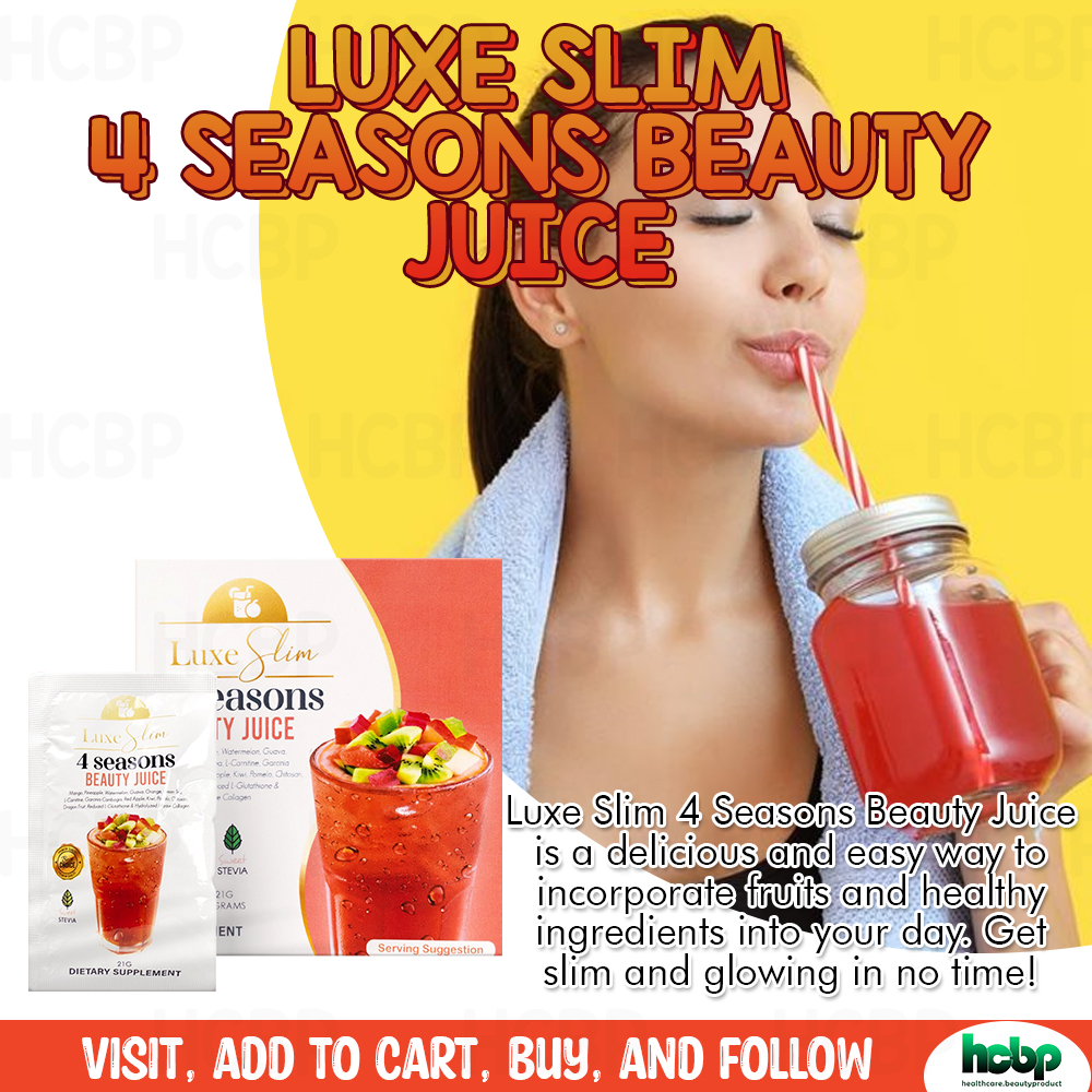 Luxe Slim 4 Seasons Beauty Juice 10 Sachets, Slimming, Anti-aging ...