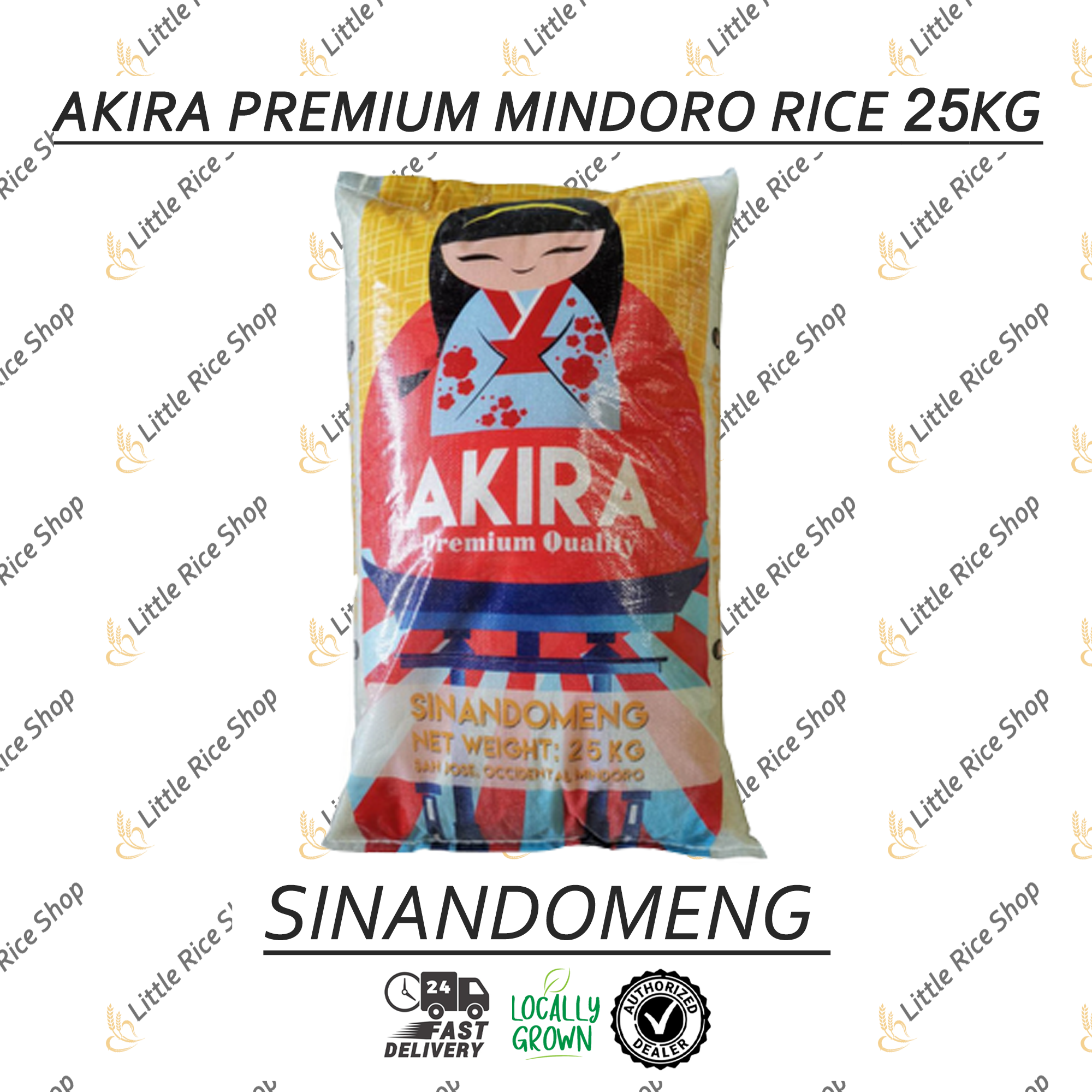 AKIRA Premium Sinandomeng Rice 25KG | Lazada PH