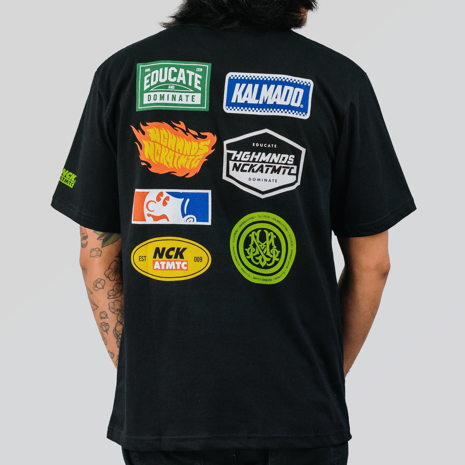 Nick Automatic x Highminds "Symbols" Black Official Collab T-Shirt ...