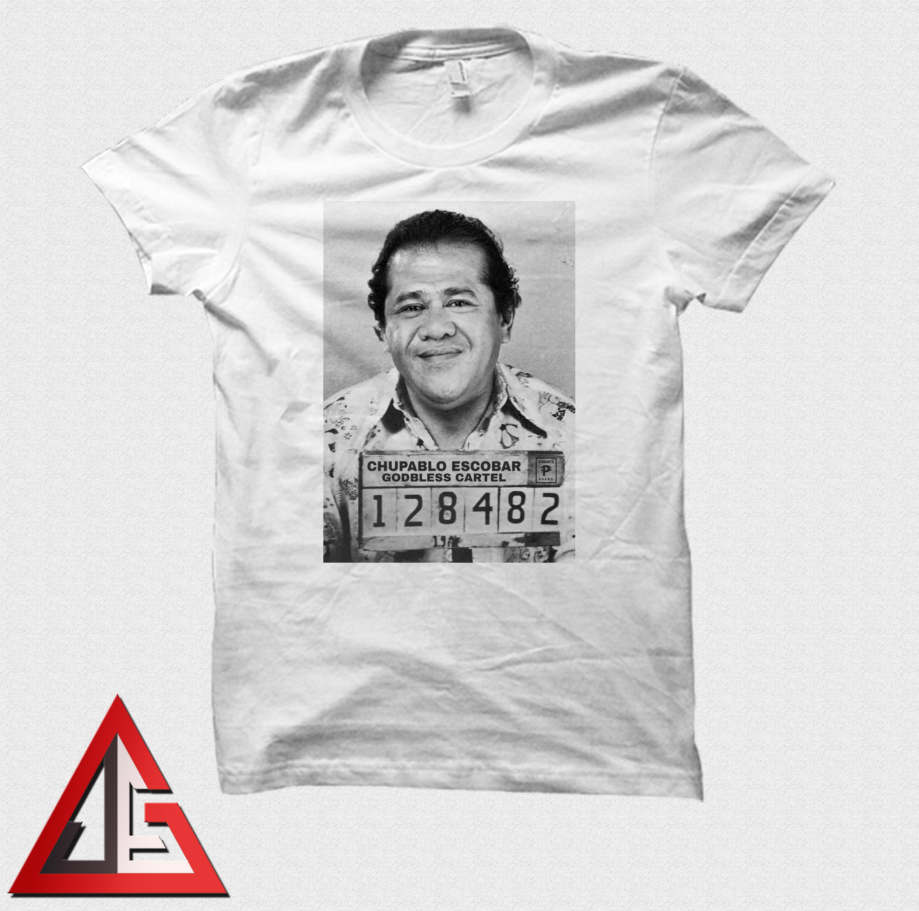CHUPABLO ESCOBAR GODBLESS CARTEL MUG SHOT SHIRT | Lazada PH