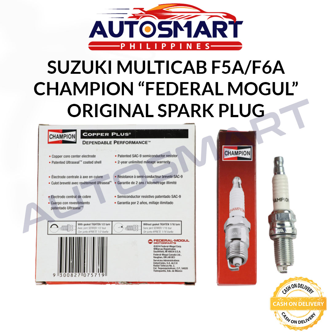 Suzuki Multicab F5A/F6A Champion Federal Mogul Spark Plug | Lazada PH