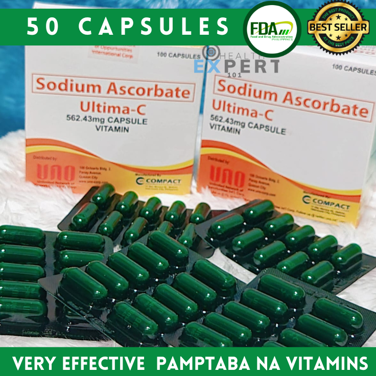 Ultima c 50 Pcs Capsules Original Ultima C Na Pampataba Na Pampagana ...