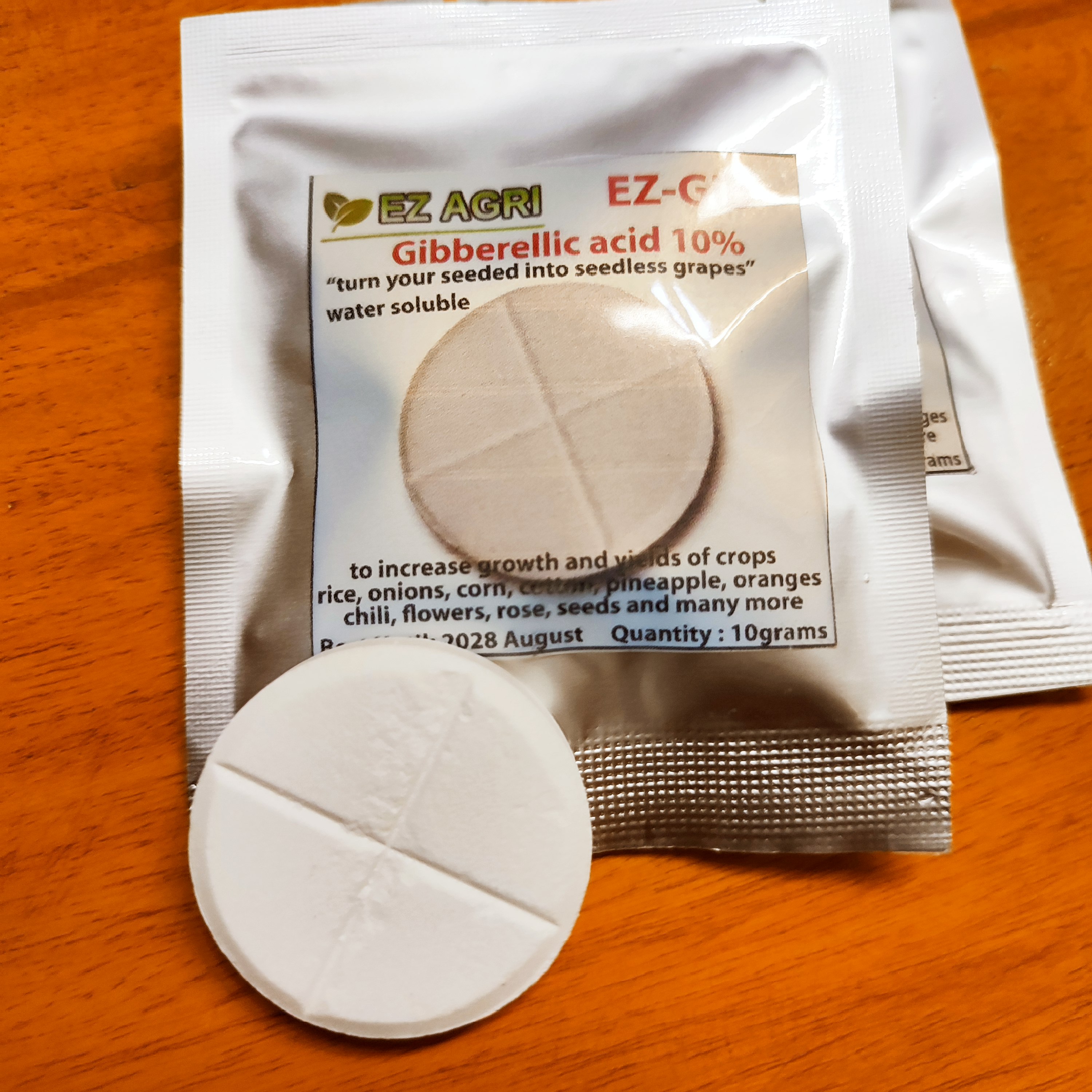 ga3 Plant Growth w guide Gibberellic Acid 10% 20%Tablet GA3 turn your ...