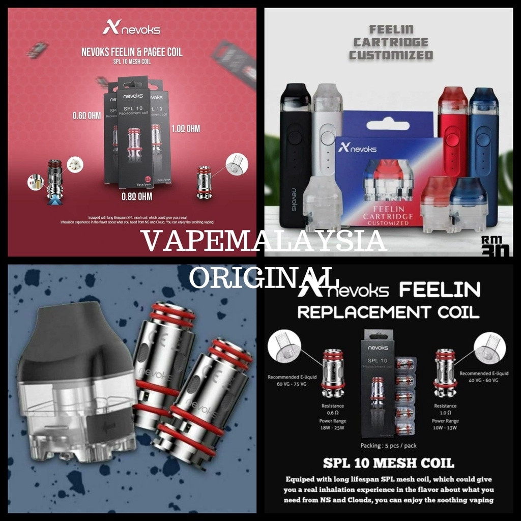 Electronic cigarettes NEVOKS FEELIN POD ORIGINAL NEVOKS FEELIN OCC ...