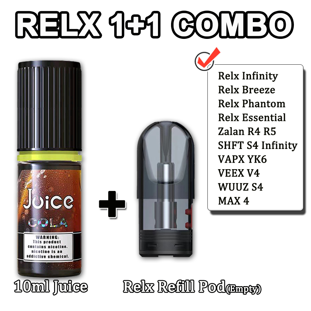 【Buy 1 Take 1】Zalan Refillable Pod Set 10ML Zalan R5 Juice Pod Complete ...