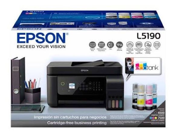 Epson l5190 wi-fi all-in-one ink tank printer with adf | Lazada PH