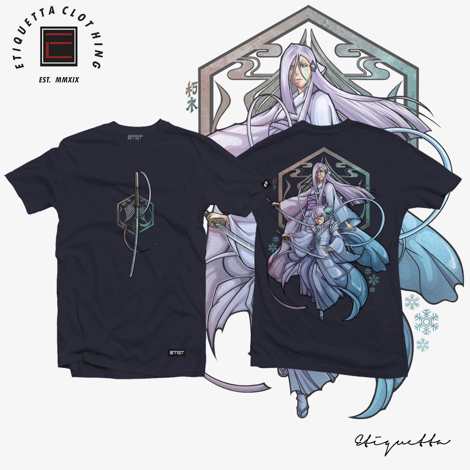Anime Shirt - Unisex - Etiquetta Co. - Bleach - Rukia v2 | Lazada PH