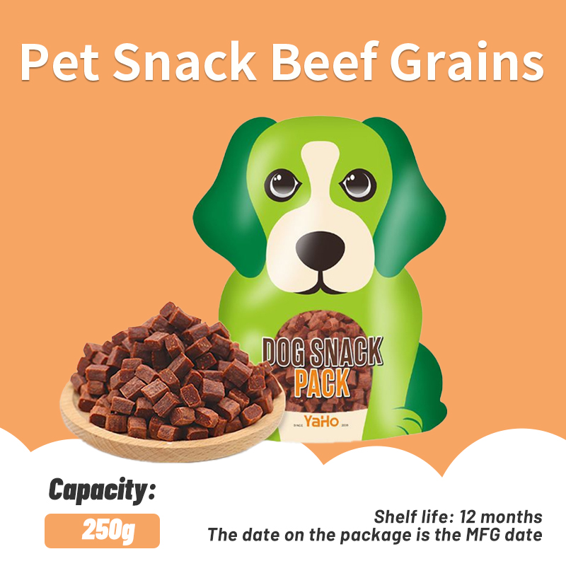 Yaho Pet Snack 250g Beef Grains Dental Dog Treats Healthy Dog Training ...