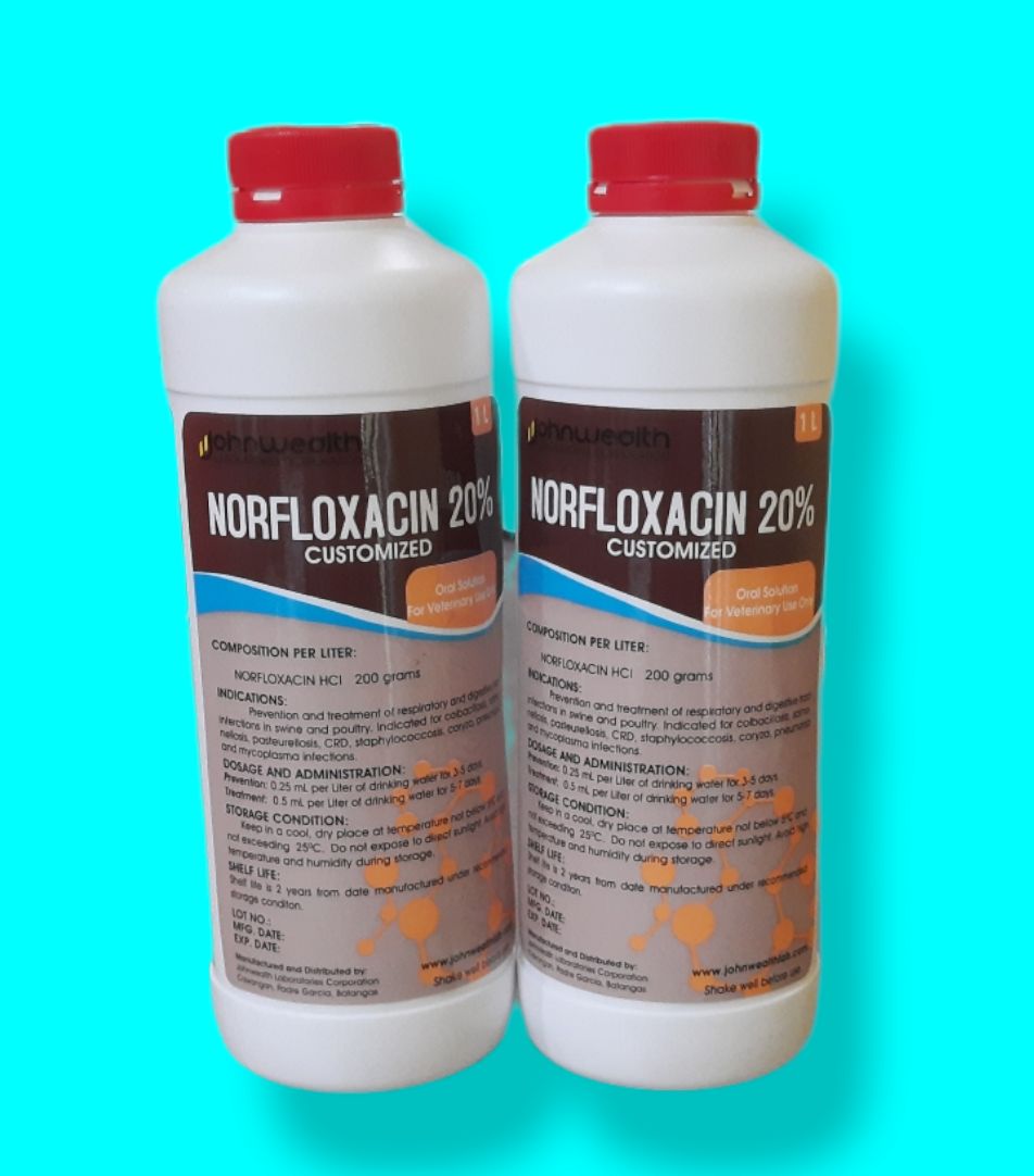 NORFLOXACIN 20% | Oral Solution 1 Liter | Lazada PH