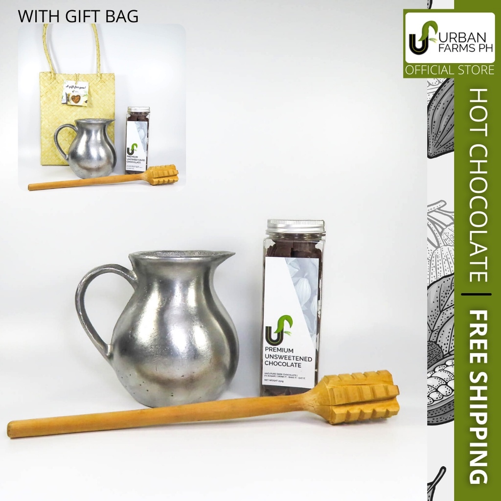 Hot Chocolate Set: Tsokolatera de Batirol (w/free Molinillo) Premium ...