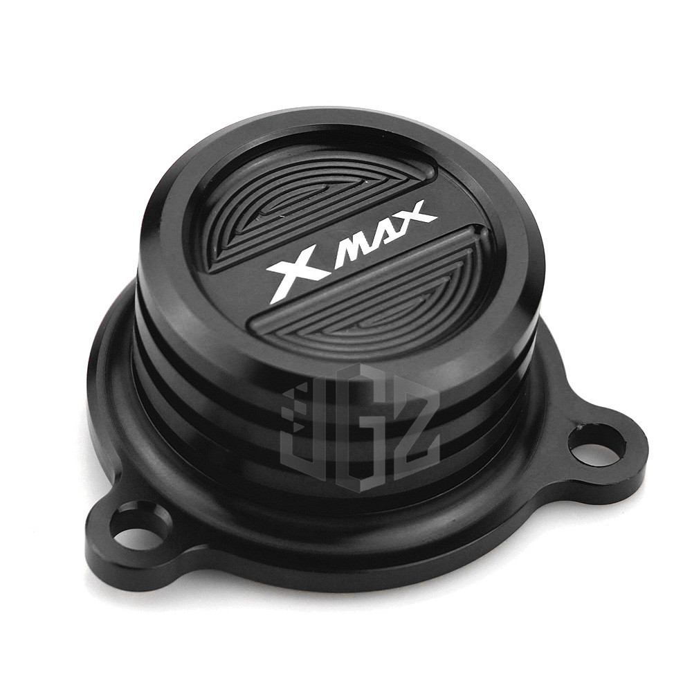 For YAMAHA XMAX 300 v1 v2 Oil Filter Cover CNC Reservoir Cup Oil Tank ...