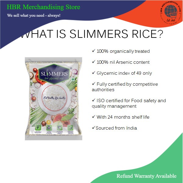 5 kilos - Slimmer's Rice | Lazada PH