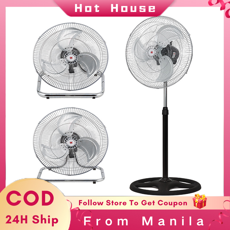 Electric Stand Fan Inverter 3 in 1 Stand Fan / Desk Fan / Wall Fan Air ...