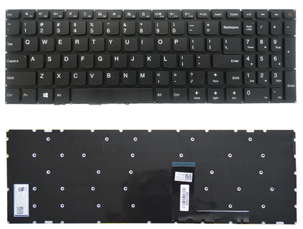 Laptop Keyboard For Lenovo IdeaPad (w/power button) 310-15 310-15ABR ...
