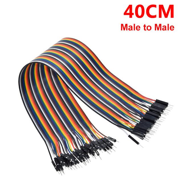 Jumper Wire Connector Dupont Cable Arduino - Line 10cm 20cm 30cm 40pin ...