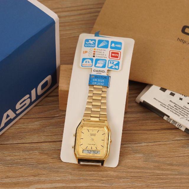 Casio vintage inspired water resistant oem watch AQ230 hi casio watch ...