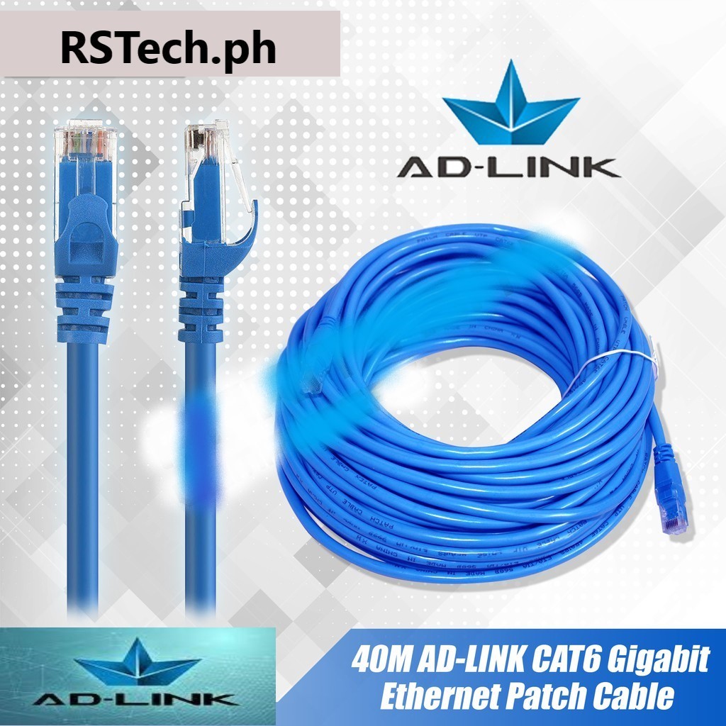 AD-LINK Ethernet Cable CAT6 Ethernet LAN Cable Gigabit Patch Cable (5M ...