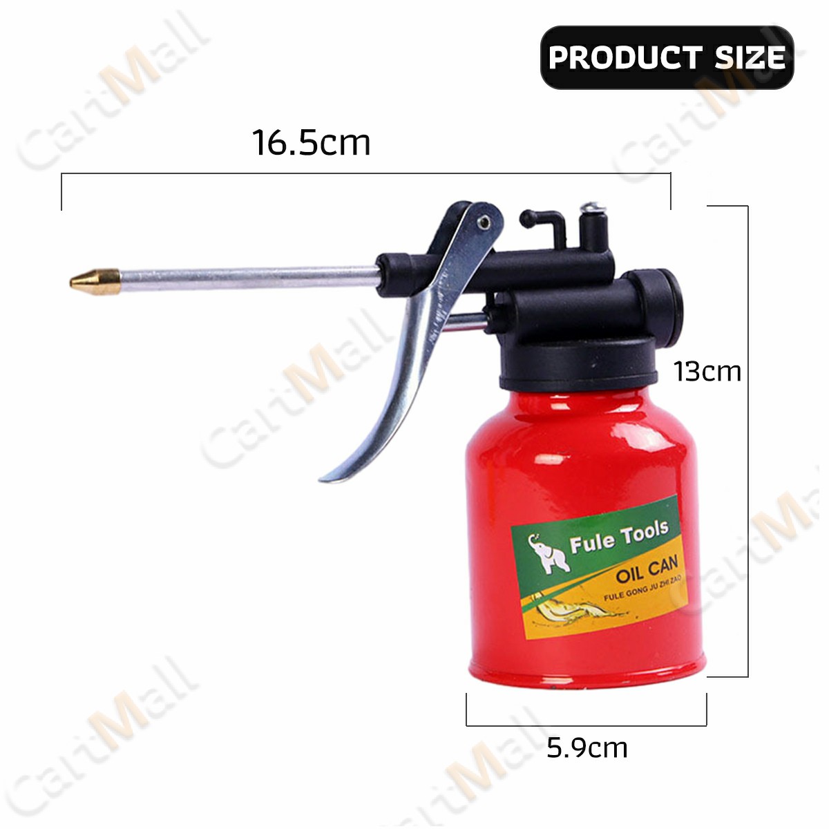 High Pressure Oil Spray Bottle Long Spout Lubricant Spray Can 250ml ...