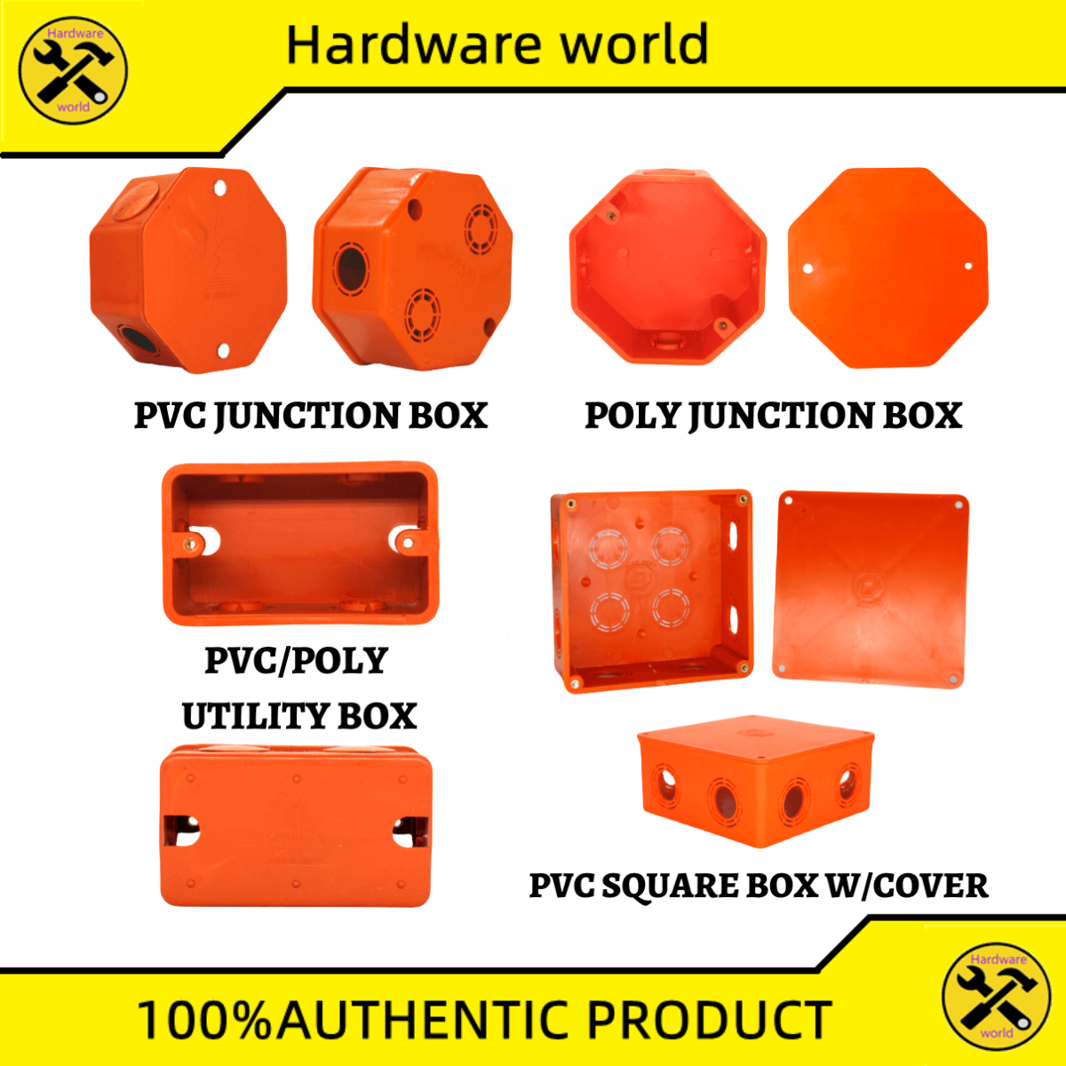 DIRECT SUPPLIER PVC/POLY UTILITY/JUNCTION BOX & PVC SQUARE BOX W/COVER ...