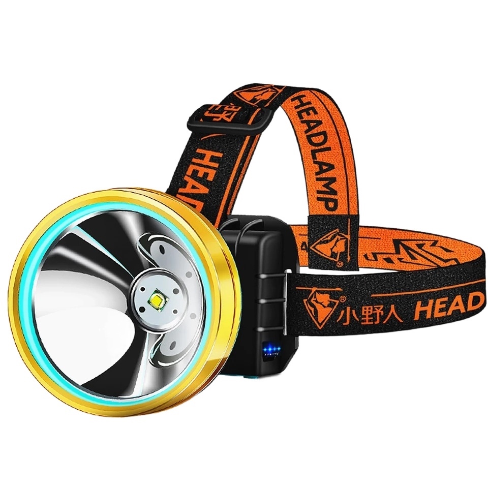 【COD4】 LED Headlamp Flashlight Ultra Bright Spotlight USB Rechargeable ...