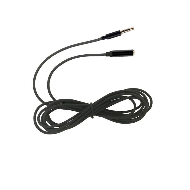 2m 4 Poles Audio Extension Cable for Cellphone Smartphone Mic ...