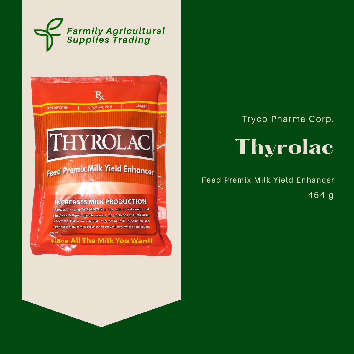 Tryco Thyrolac 50g / 454g | Lazada PH