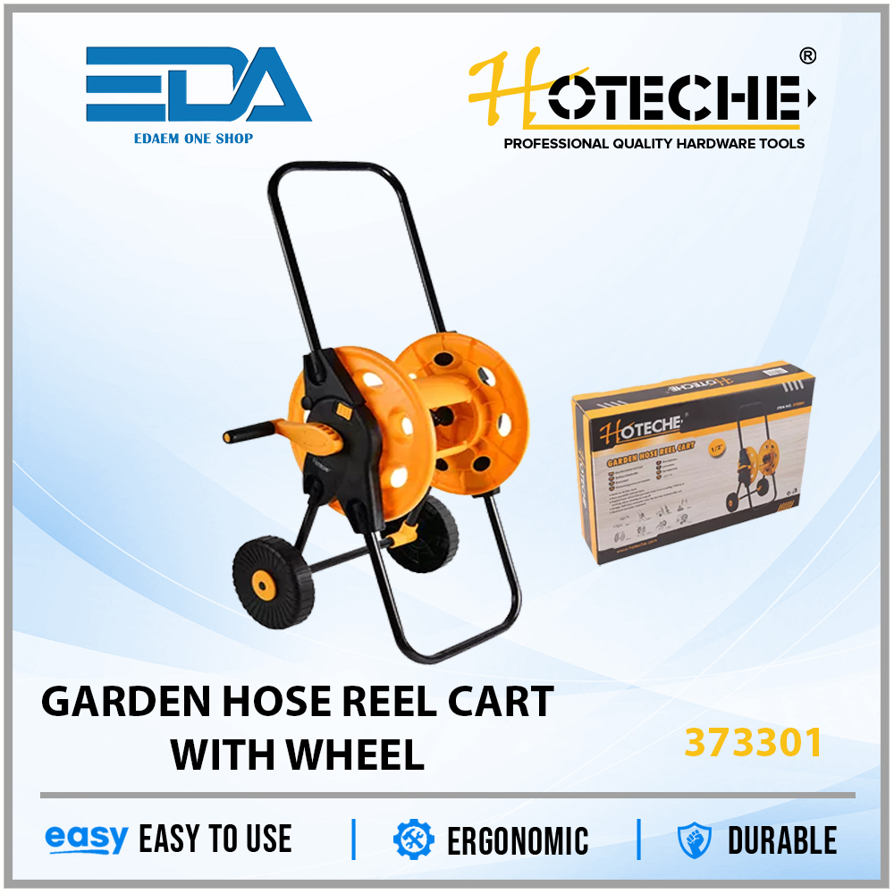 Hoteche Portable Hose Reel Cart With Wheel | Lazada PH