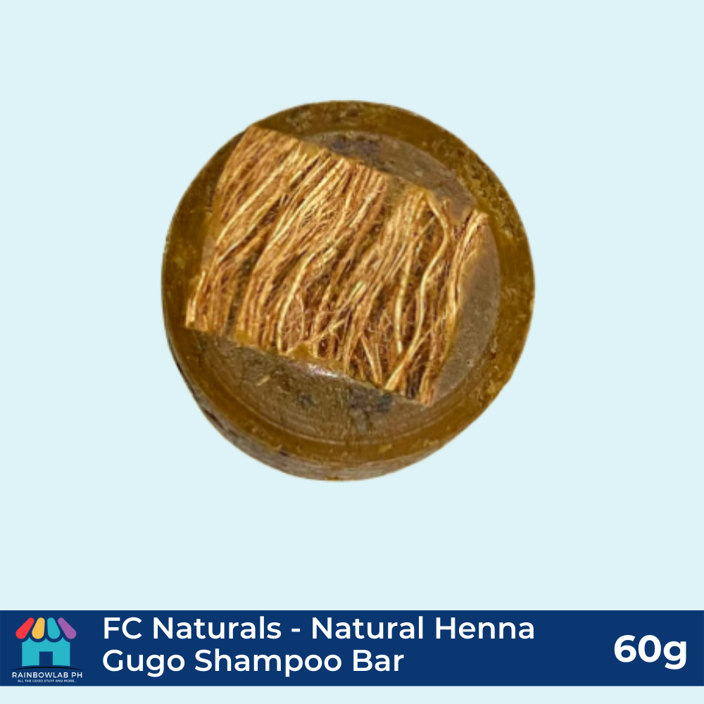 Natural and Handmade Henna Gugo Shampoo Bar For Hair Growth and Anti ...