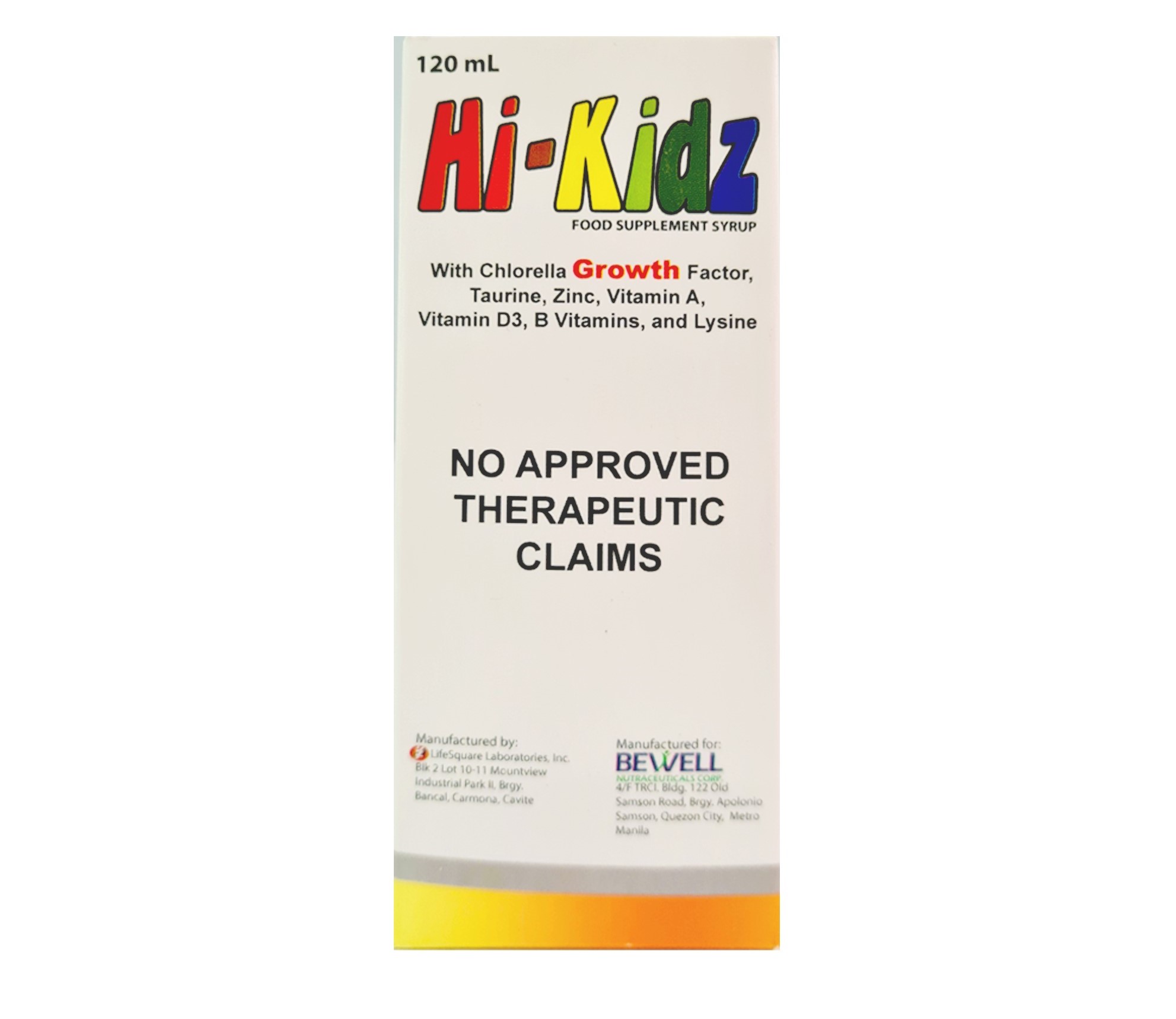 HI-KIDZ 120ml Bottle Syrup | Lazada PH