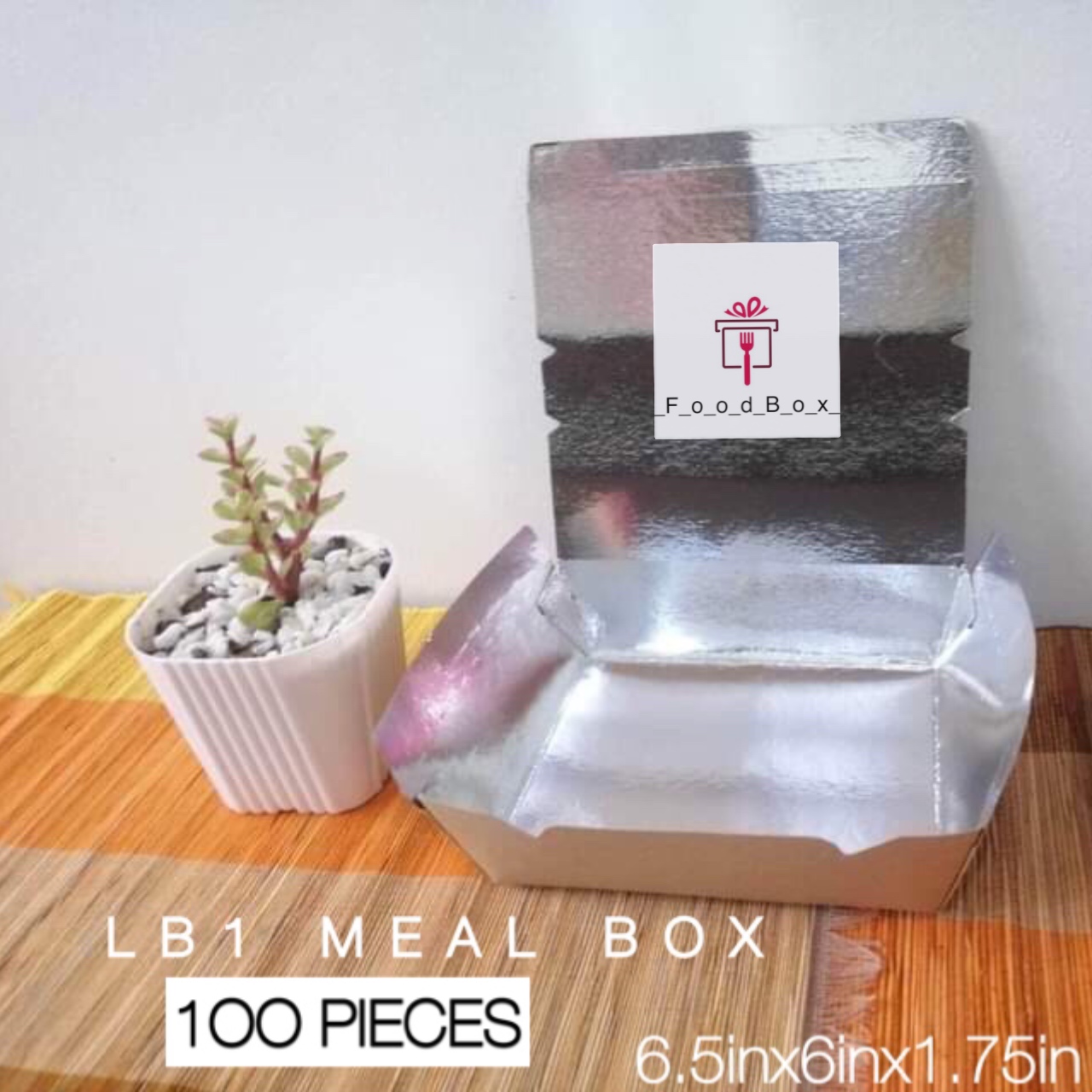 LB1 Paper Meal Box 100pcs | Lazada PH
