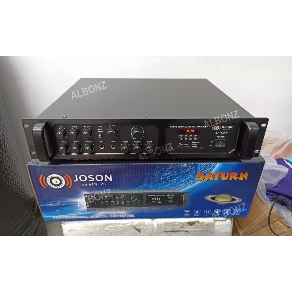 Professional Digital Powered Amplifier Joson Saturn 1500Watts with USB ...