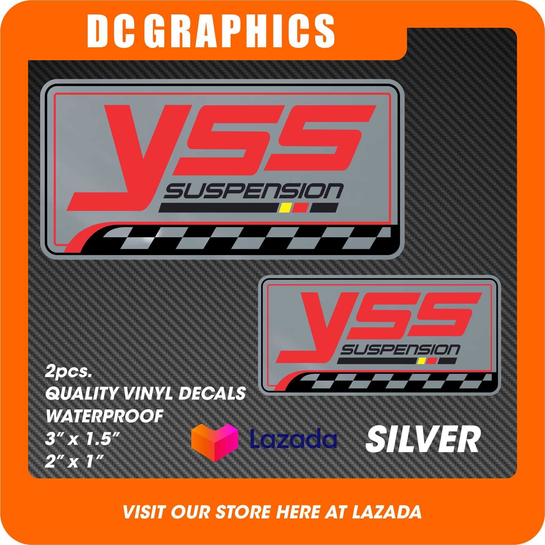 YSS SUSPENSION DECALS | Lazada PH