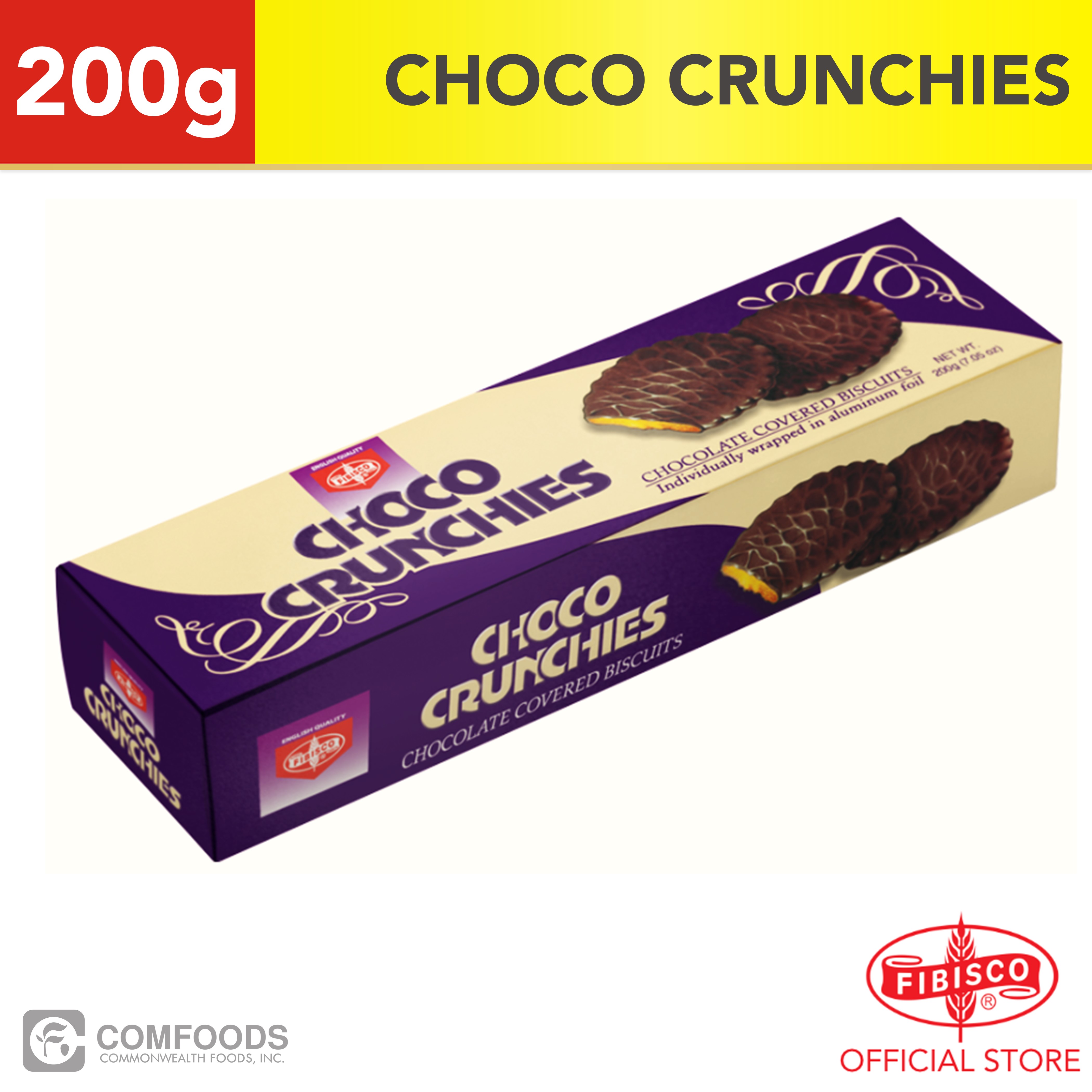 FIBISCO Choco Crunchies 200g | Lazada PH