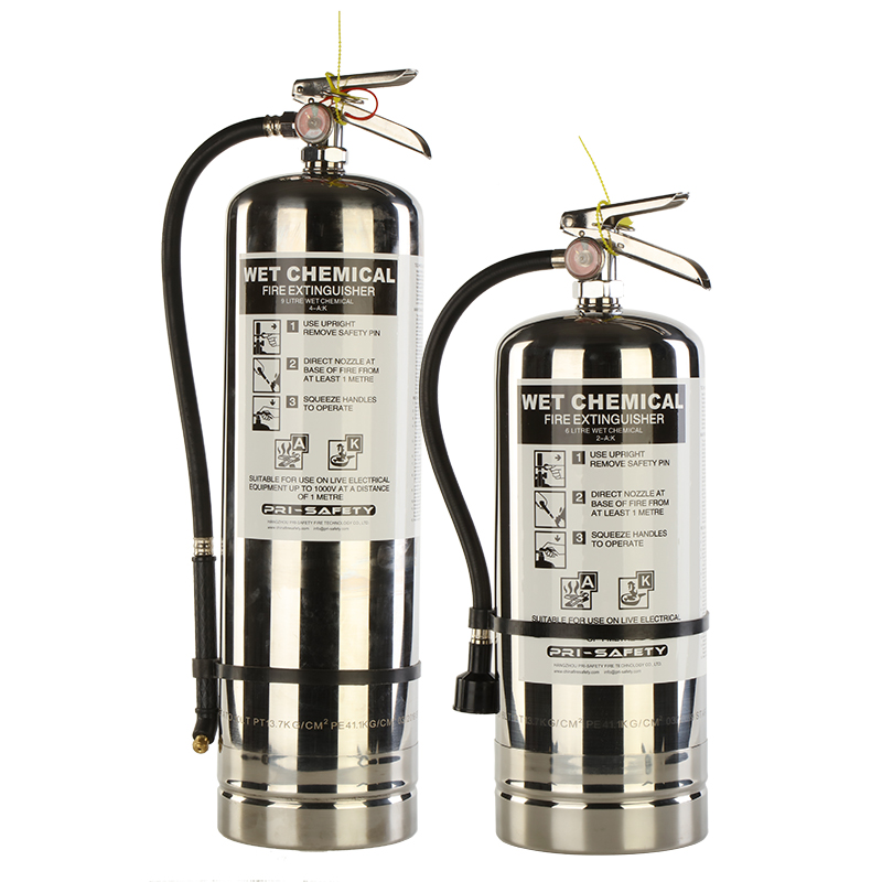 Sainai fire extinguisher 10lbs. WET CHEMICAL (class K) OIL, FAT ...