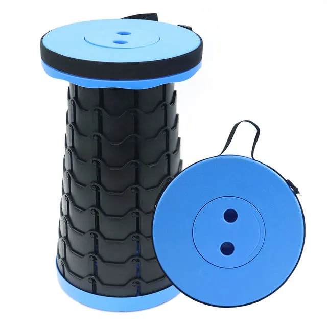 YATENG Portable Retractable Folding Stool Adjustable Plastic ...