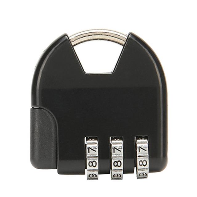 Mini Luggage Password Padlock Zinc Alloy 3 Digit Code Luggage Password ...