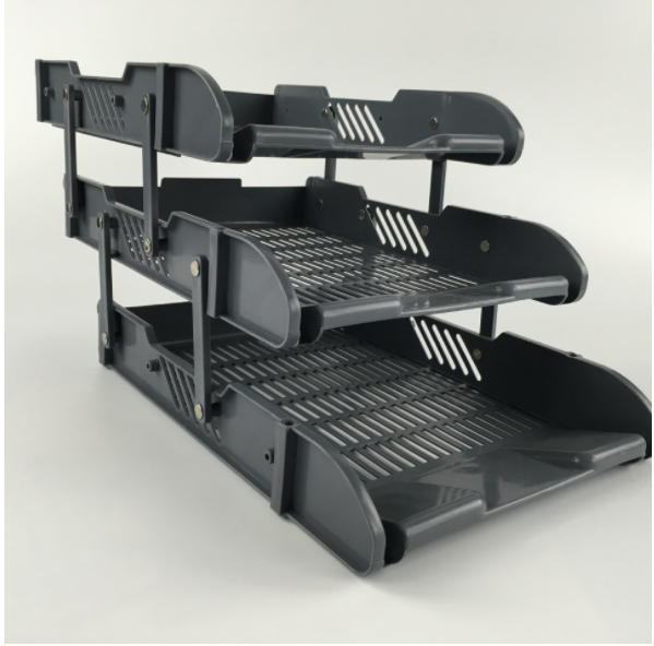 Three-layer Plast Office Storage Supplies /storage Rack /file Rack ...