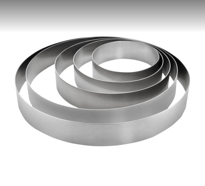 VKM Nonstick Round Cake Metal Pastry Ring Mold 8pcs. | Lazada PH