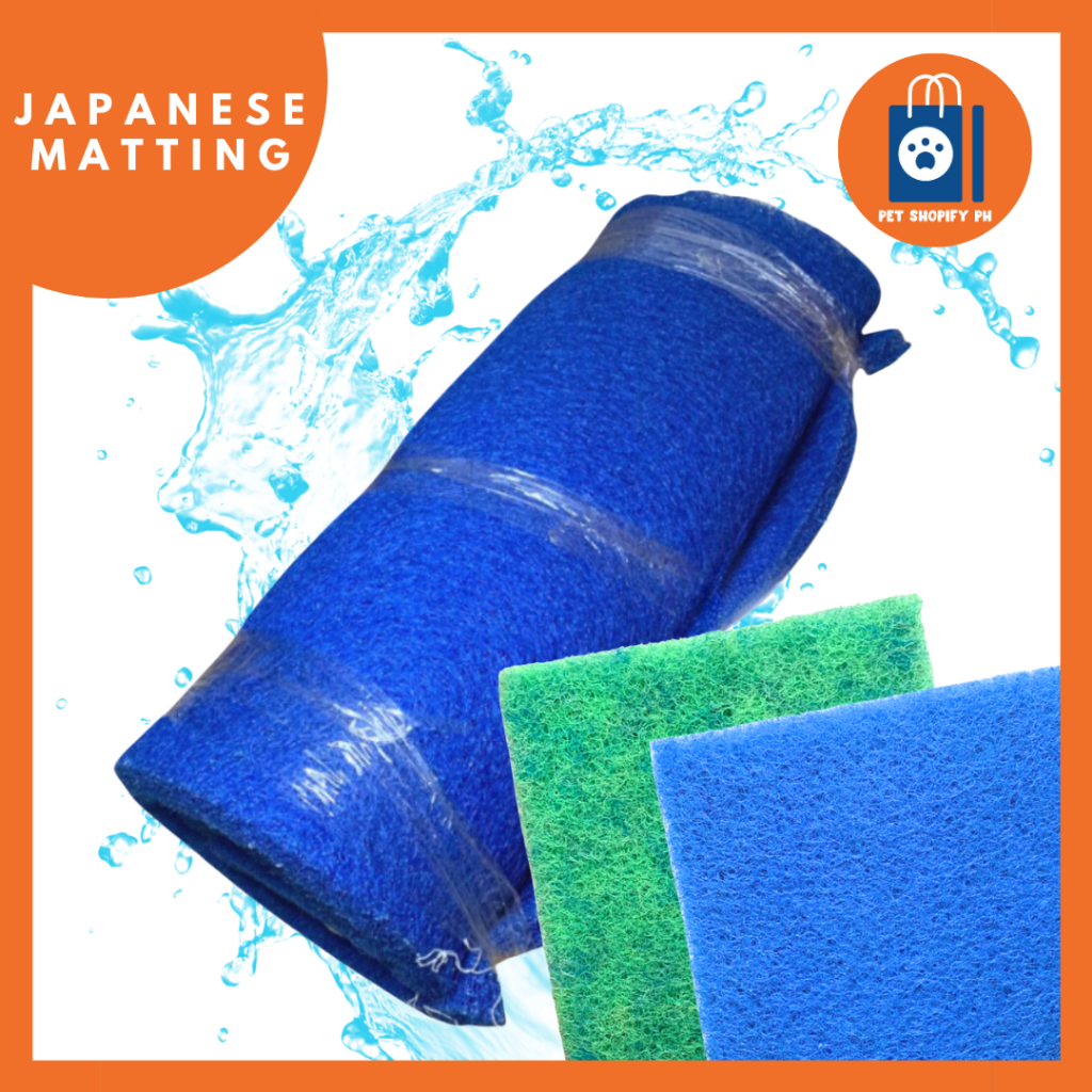 JAPANESE KOI MATTING - AQUARIUM/POND JAP MAT ( THREE COLORS & TWO SIZES ...