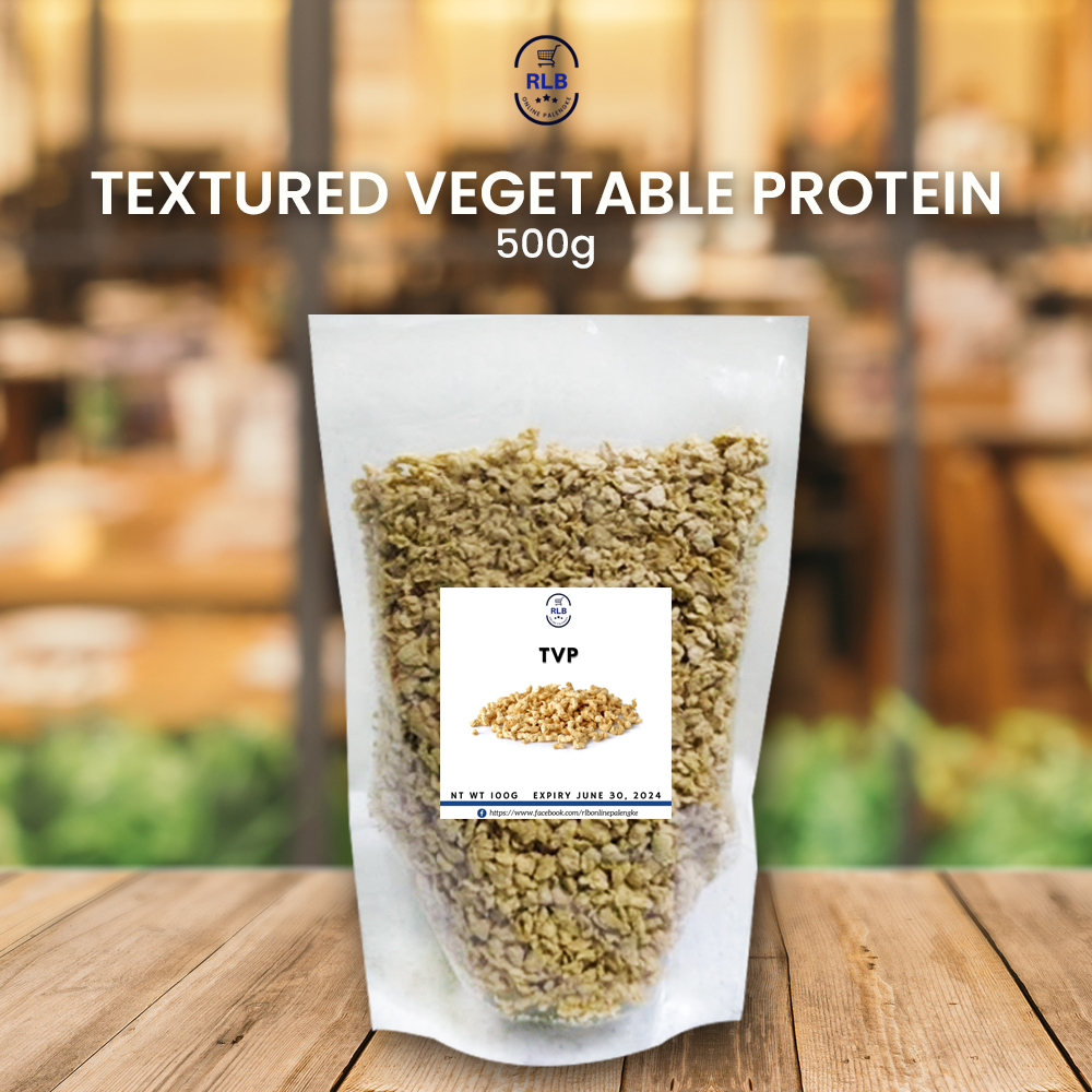 500 grams Textured Vegetable Protein Granules TVP Non Meat Extender ...