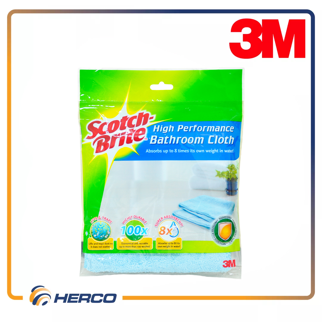3M Scotch Brite High Performance Bathroom Cloth | Lazada PH