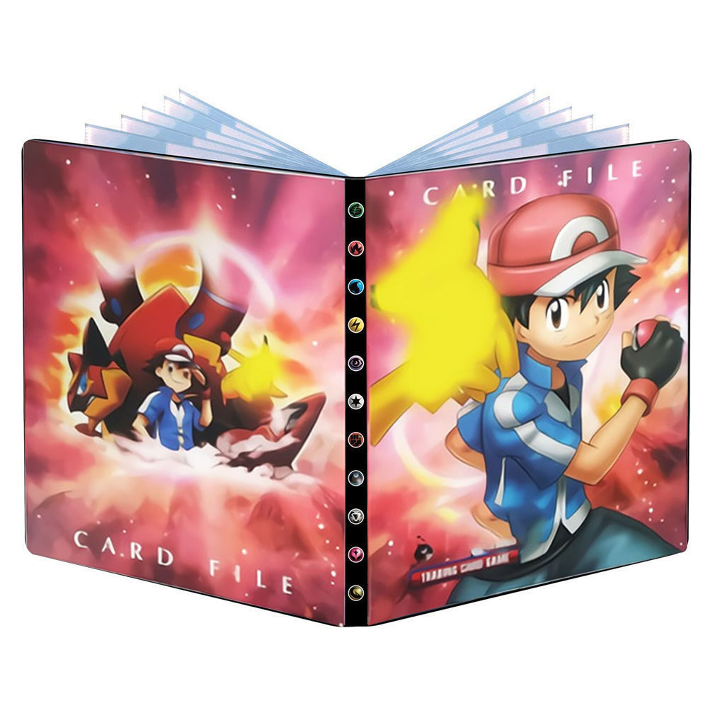 Pokemons Toys Game Cards Album Cartoon Cards Album Book Pokemon Cards ...