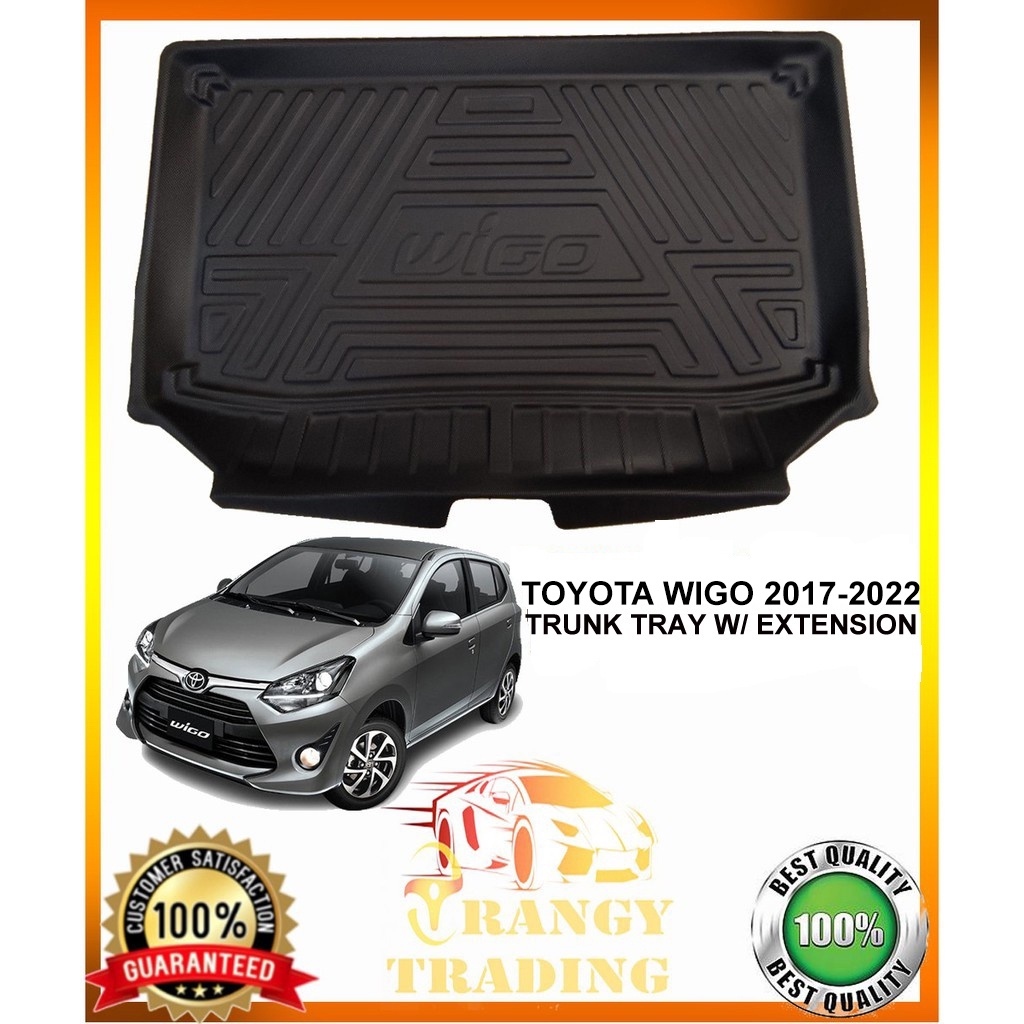 Toyota Wigo 2014 to 2023 OEM Cargo Trunk Tray 5 VERSIONS PREMIUM 2016 ...