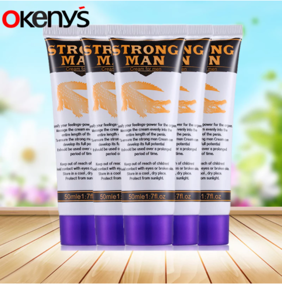 Strong Man XXL Big Dick Penis Enlargement Cream Male Penis Extender ...