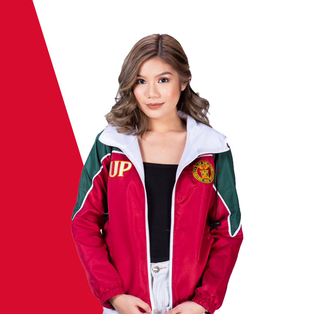 UPBEAT University of the Philippines-Ladies' Windbreaker Jacket | Lazada PH