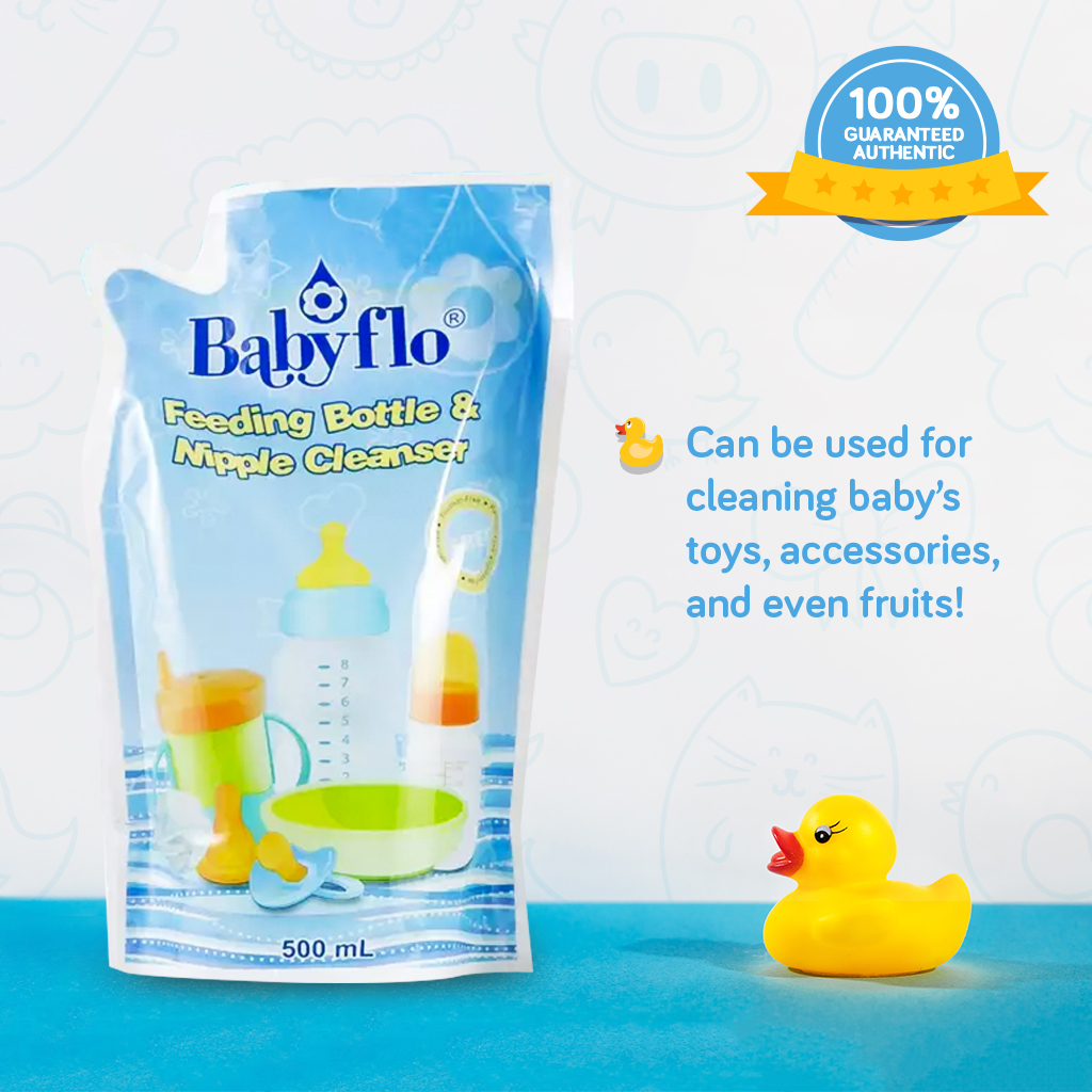 Babyflo Feeding Bottle and Nipple Cleanser 500ml | Lazada PH