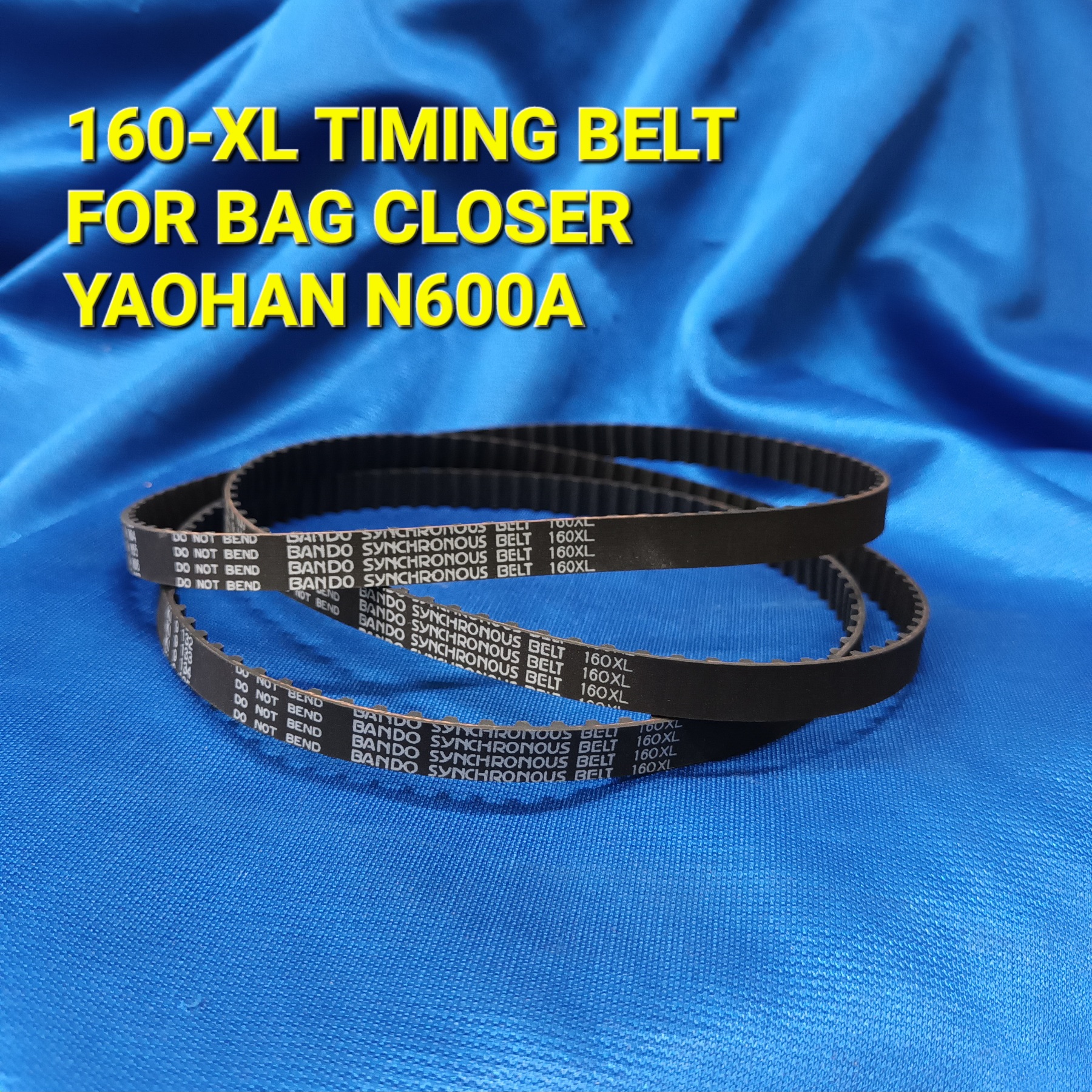 160-XL TIMING BELT FOR PORTABLE BAG CLOSER SEWING MACHINE-YAOHAN N600A | Lazada PH