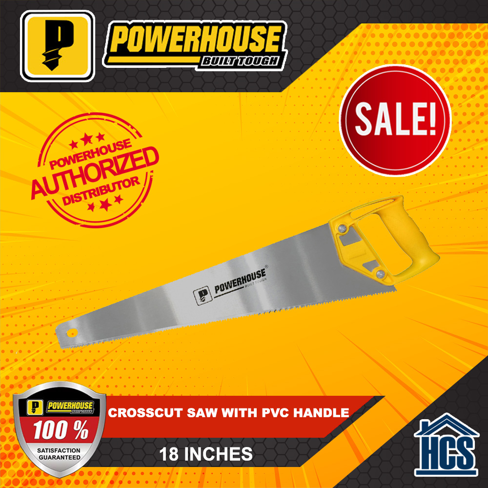 Power House Crosscut Saw with PVC Handle 18" | Lazada PH